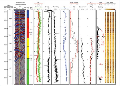 Site Summary Diagram For Site C0009 Within The Central Forearc Basin
