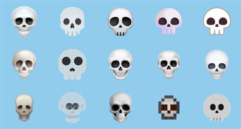 💀 Skull On Apple Ios 164