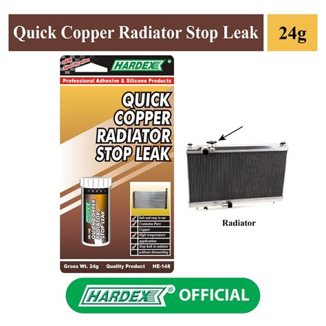 Hardex Quick Copper Radiator Stop Leak 284g He 148 Lazada