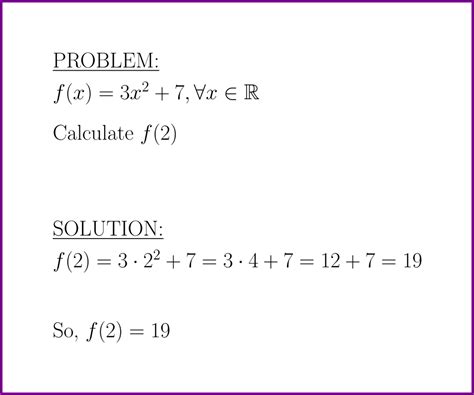 Calculate F2 Where Fx 3x2 7 Calculate Value Of Function