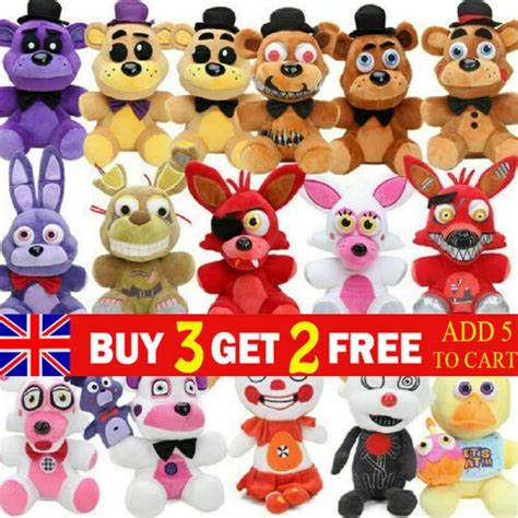 Sanshee Fnaf Plush Five Nights At Freddys Plushie Toy Plush Bear Foxy