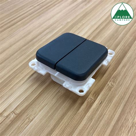 Cbe Double Unipolar Switch Grey Xplore Fabrication Store