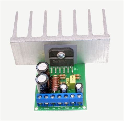 Lm3886 Amplifier Module Electronics Projects Circuits Amplifier