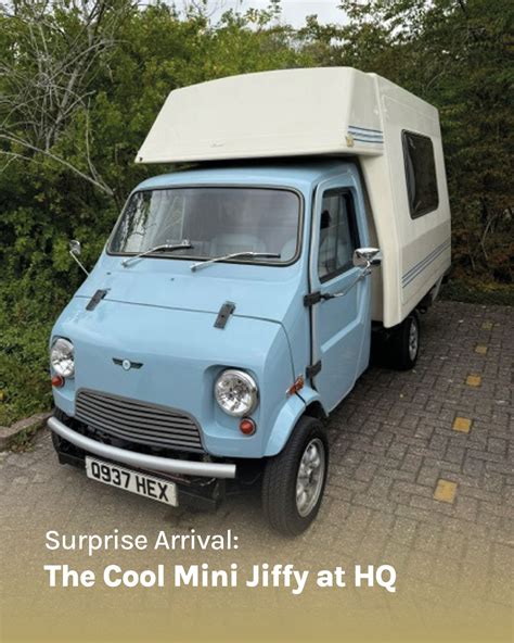 British Tinytrucktuesday Spotlight Say Hello To The Jiffy A Mini