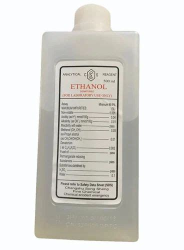 500ml Analytical Reagent Laboratory Ethanol At ₹ 140litre Alwar Id