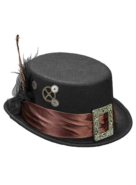 Cappello A Cilindro Basso Steampunk