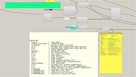 Simulating Earthtube With Honeybee 1 6 Honeybee Ladybug Tools Forum