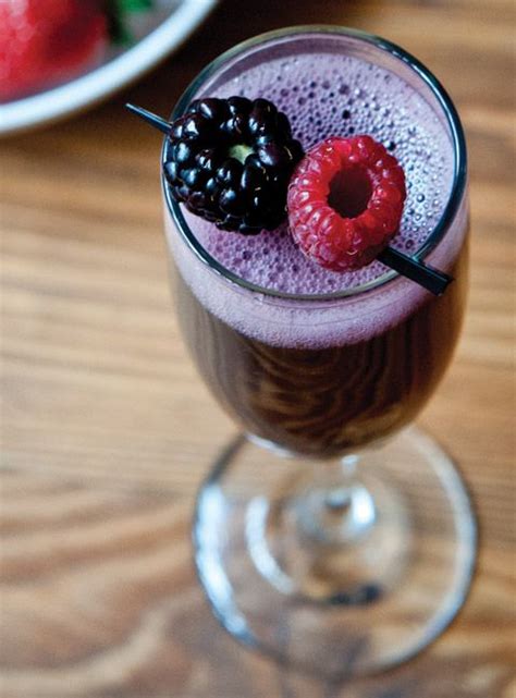 Cocktail Ruby Sparkler Vinho Do Porto