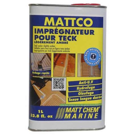 Matt Chem Mattco 1l Teak Protector Clear Waveinn
