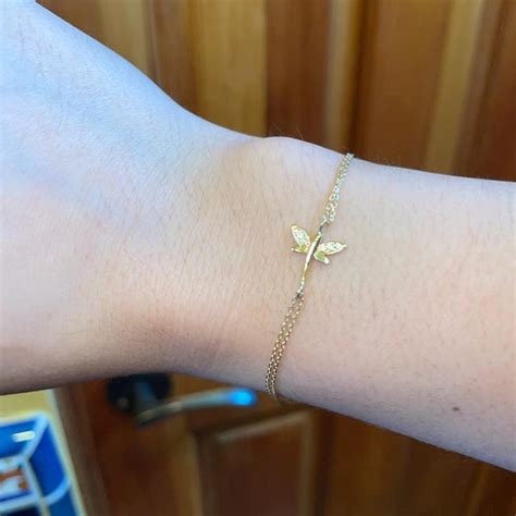 14k Gold Ladybug Ring With Enamel Gold Ladybug Ring Ladybird Ring