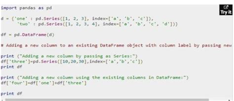 Dataframes In Python Introduction To Python Pandas Basics
