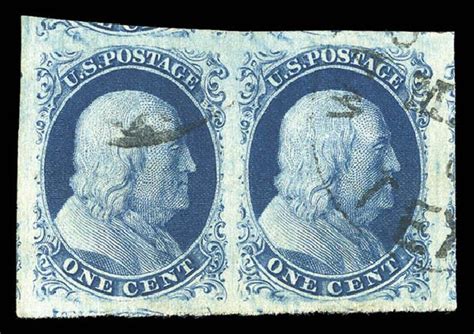 Us Stamp Price Scott Catalogue 8a 1851 1c Franklin