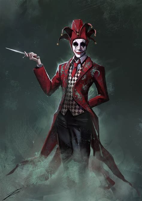 Jester Joker Interpretation Julian Schallenkamp 2024 Çizim Fikirleri Karakter Tasarımı