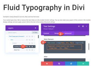 The Complete Guide For Creating Fluid Typography In Divi Methods