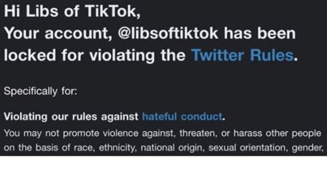 Twitter And Facebook Suspend Libsoftiktok After She Reported On Sex