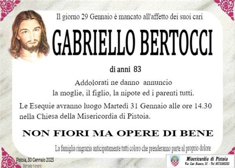 Gabriello Bertocci Reportpistoia