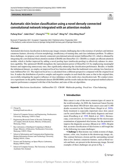 Automatic Skin Lesion Classification Using A Novel Densely Connected Convolutional Network