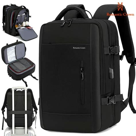 Romantic Crown Mochila De Viagem Executiva Expansível 45l Reforçada