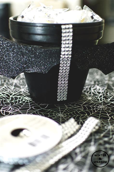 Make A Cute Bat Candy Dish For All The Ghouls Goblins