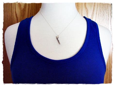 Silver Piccolo Necklace Sterling Silver Piccolo Charm On A Etsy