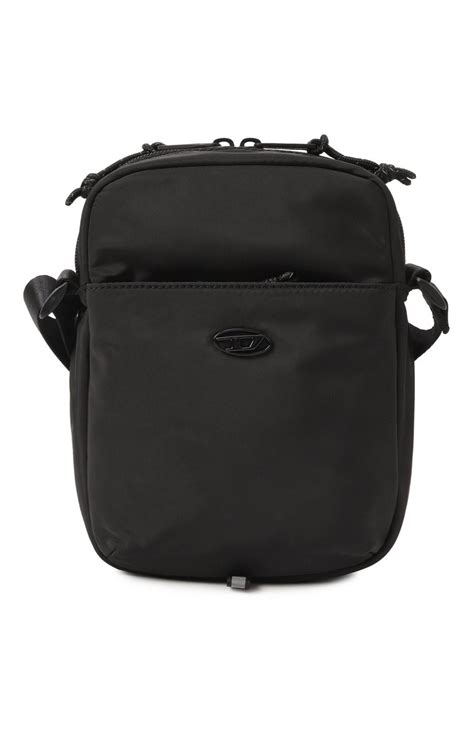 Мужская черная сумка d-pack x DIESEL купить в интернет-магазине ЦУМ ...