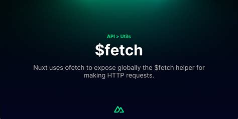 Fetch · Nuxt Utils V3