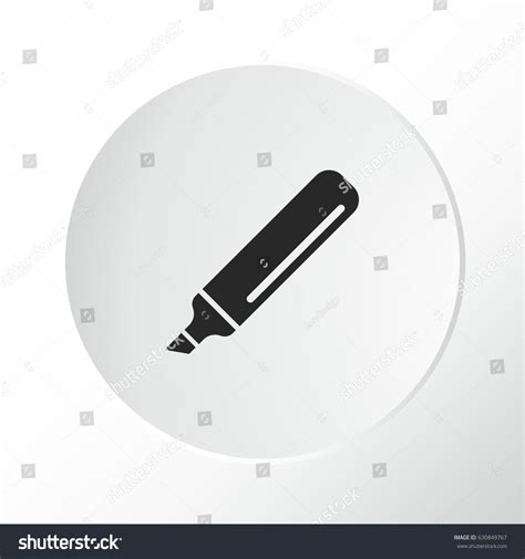Highlighter Marker Pen Icon Over 13486 Royalty Free Licensable Stock