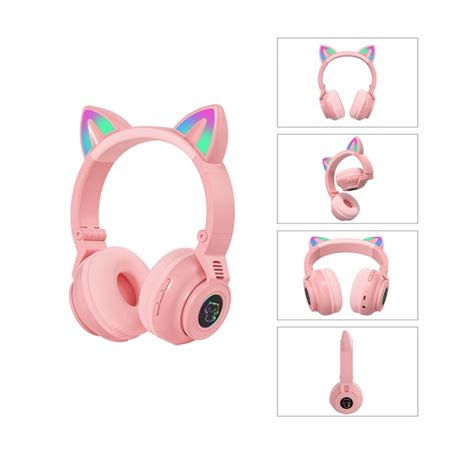 Cat Ear Bluetooth Headphones Ister Electronics Co Ltd