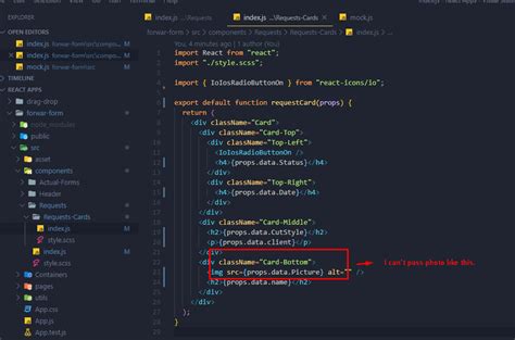Javascript I Cant Pass Picture From My Mock Data To Component Reactjs Stack Overflow