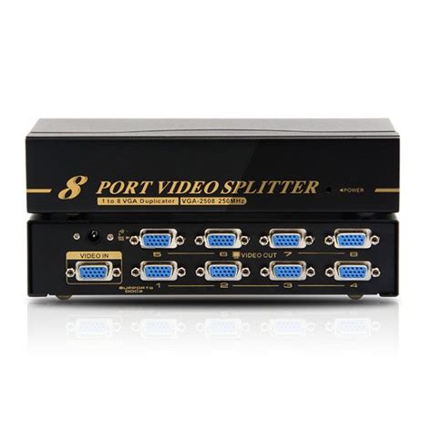VGA Splitter Port Switch MHz