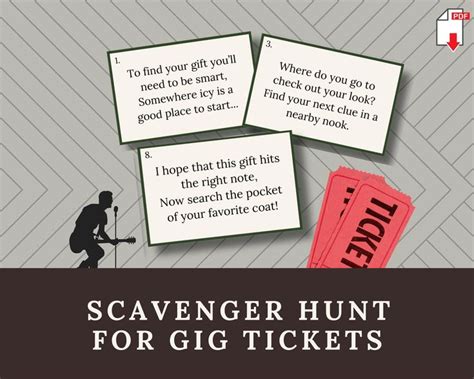 Diy Creative Concert Tickets Reveal Ideas And How To Give Concert