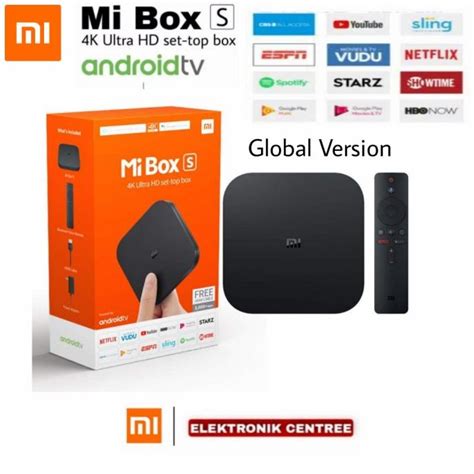 Jual Xiaomi Mi Box S K Ultra Hd Mi Box S Smart Android Tv Shopee Indonesia