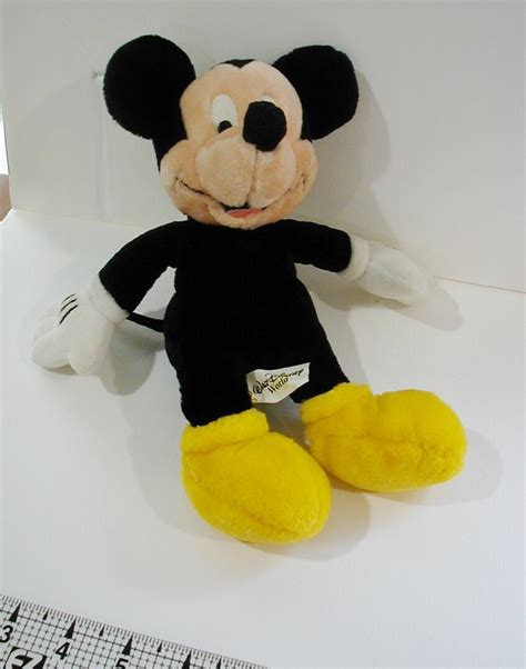 2 Mickey Mouse Plush Walt Disney World Store 16 11 Stuffed Toys Vtg