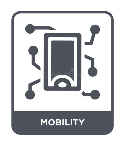 Mobility Icon Vector From Talent Management Collection Thin Line