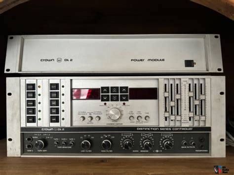 Crown Dl 2 Preamp With Power Supply Photo 5177061 Us Audio Mart
