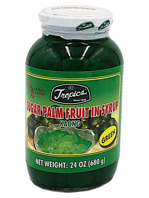 Tropics Kaong Palm Fruit Green 24oz