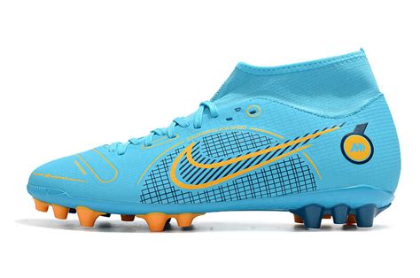 Nike Mercurial Superfly 8 Academy Ag Blue Soccer Cleats Save
