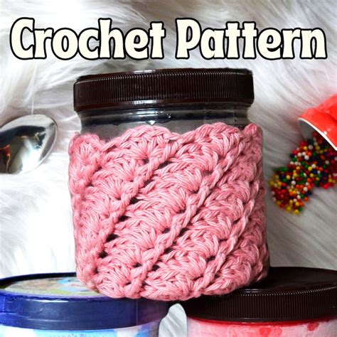 Ice Cream Pint Cozy Crochet Pattern Etsy