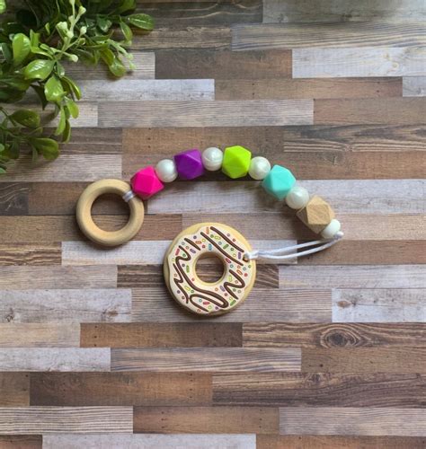 Silicone Teether Rings Row Me