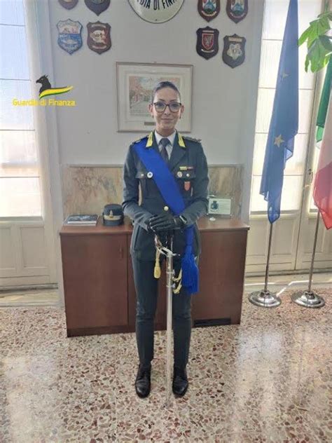 La Tenente Camilla Massarini A Capo Della Finanza Di Modica