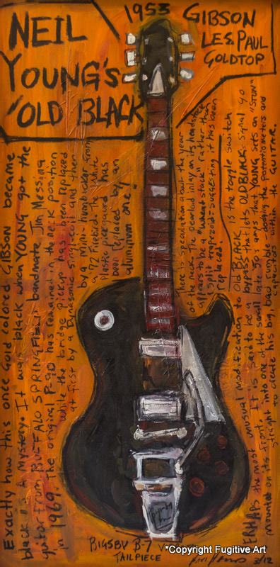 Guitar Art Famous Guitars Karl Haglund Art