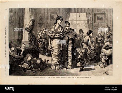 John Hyde An Unavoidable Feature Of Our Popular Summer Resorts—a Rainy Day In The Country 1880