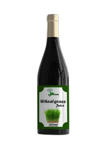 Organic Wheatgrass Juice 1000 Ml Bottled Packaging At Rs 165bottle