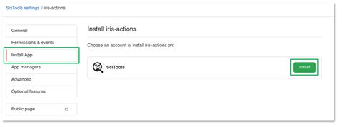 token github app — iris 3 14 0 dev91 documentation