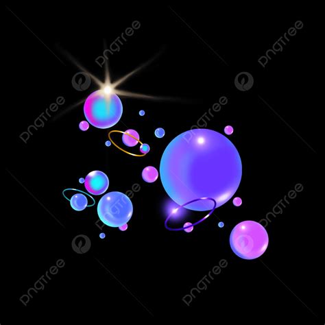 Original Colored Geometry Sphere Element Color Decorative Pattern