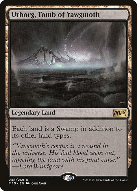 Urborg Tomb Of Yawgmoth · Pioneer Masters Pio 118 · Scryfall Magic