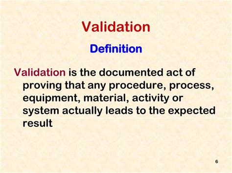 Ppt 3 Validation And Qualification Powerpoint Presentation Free Download Id 3219436