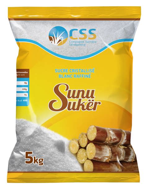 Sunu Sukër White Bag 5 Kg Css