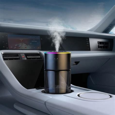 Smart Car Air Freshener Diffuser With Star Projector And Mood