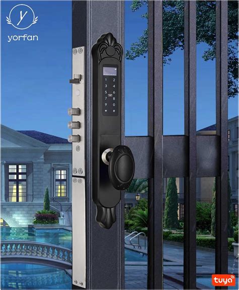 Wifi Digital Door Lock Yfb R5 Aluminum Alloy Rim Type Ttlock App Steel